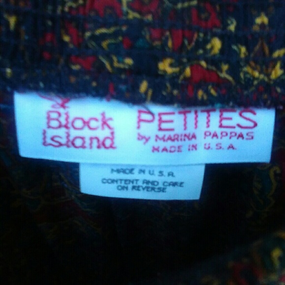 block island | Skirts | Vintage Block Island Petites By Maria Pappas ...